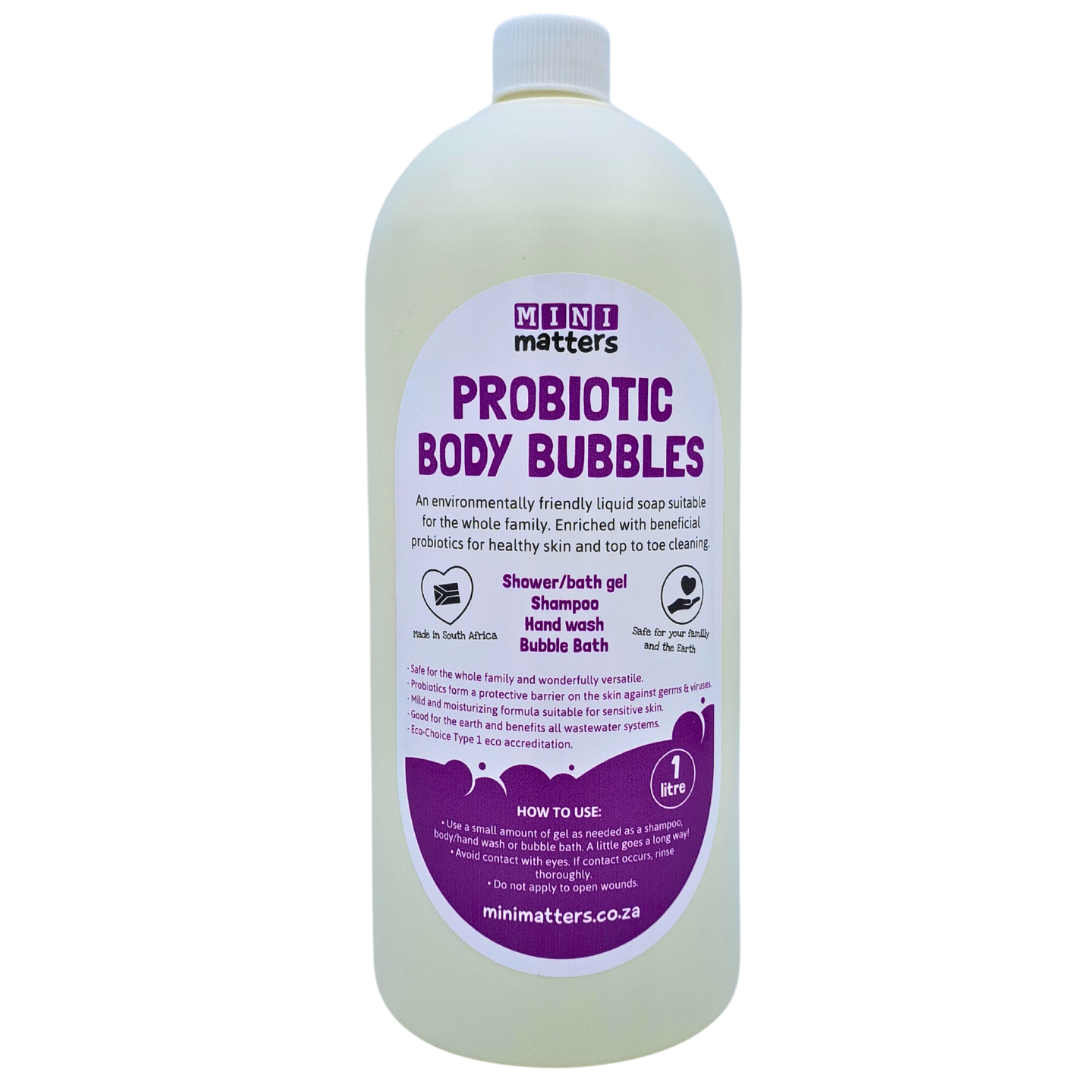 Probiotic body bubbles
