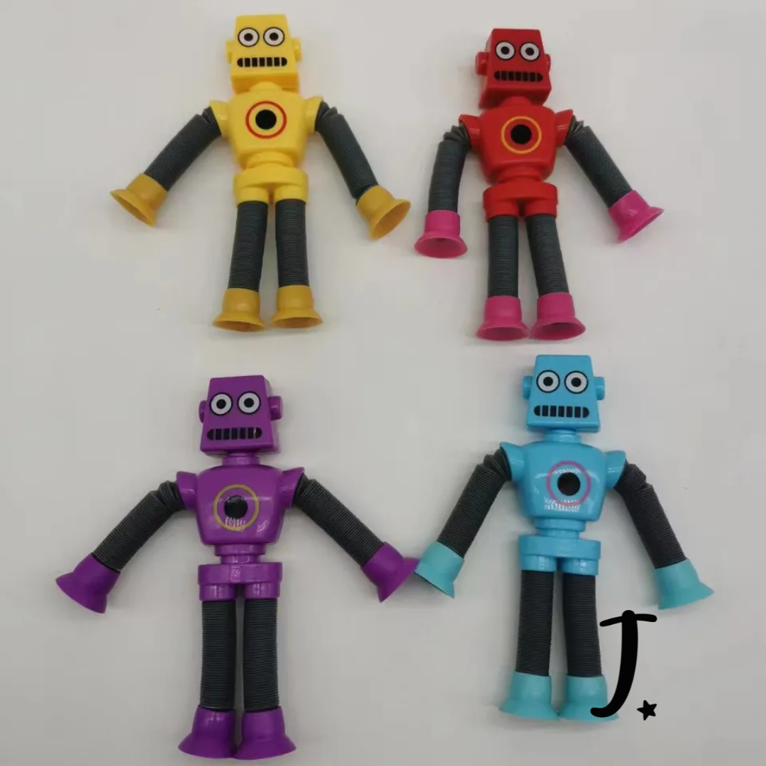 Bendy telescopic toy with suction hands and feet - Robot – JanaS Ladies ...
