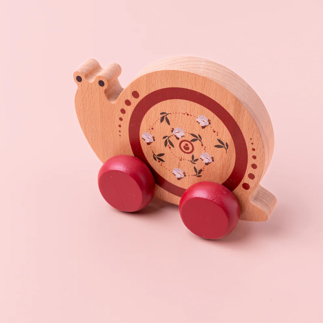 Grow Baby Snail Push Toy