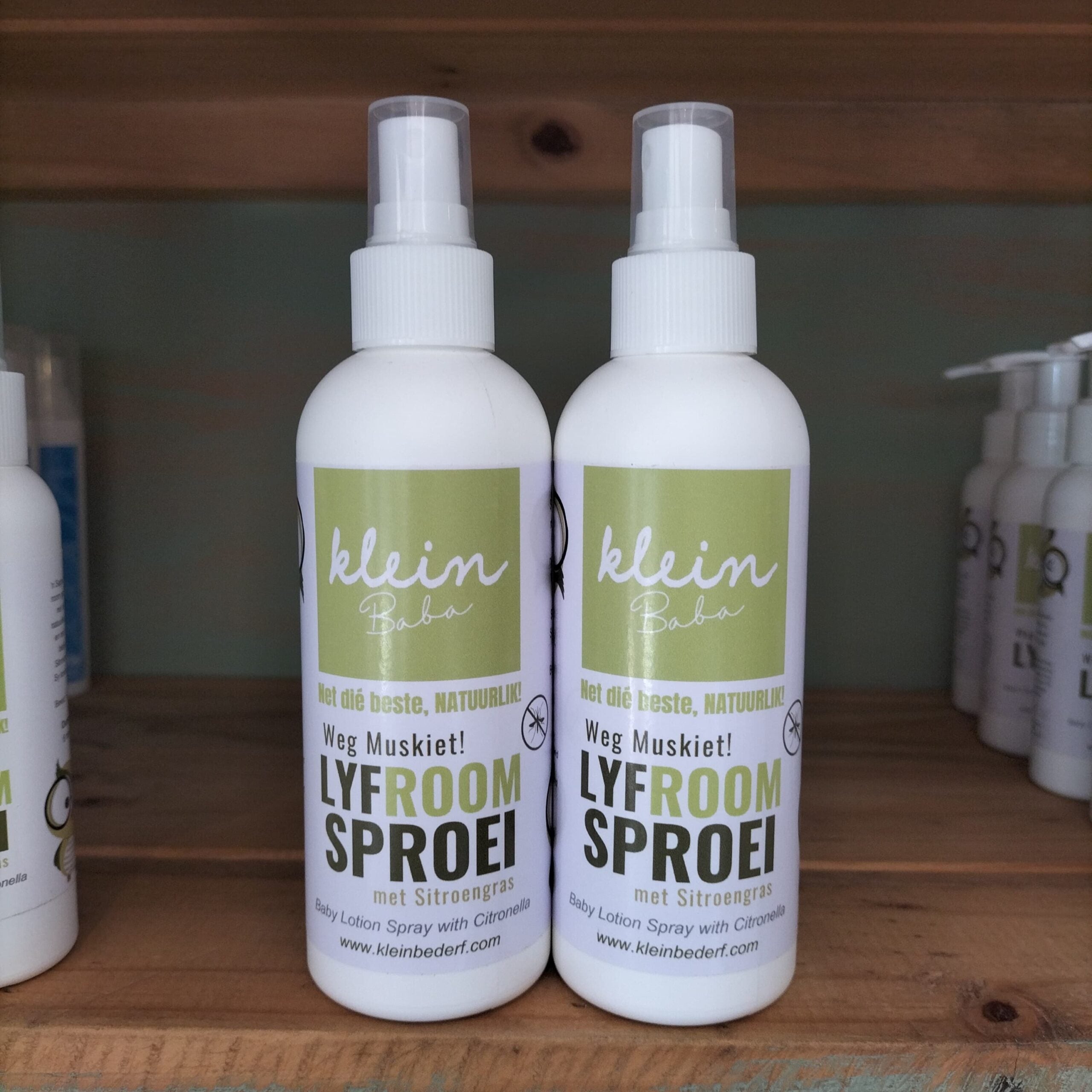 Klein Bederf - Baba Lyfroomsproei - Weg Muskiet (200ml)