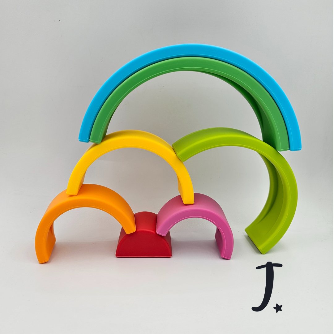 Rainbow stacking toy – JanaS Ladies and Babies boutique pty ltd