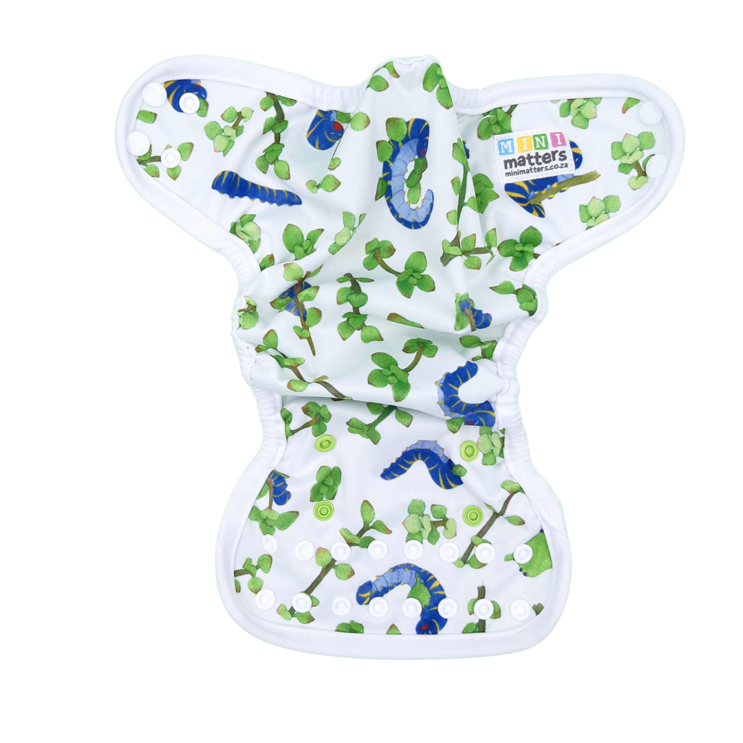 Mini matters PUL cover - newborn - Spekboom