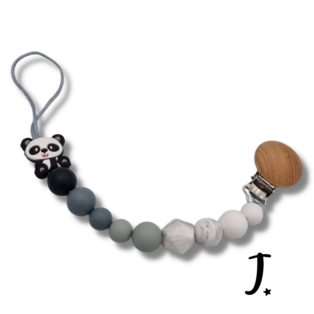 Panda Silicone Dummy Clip
